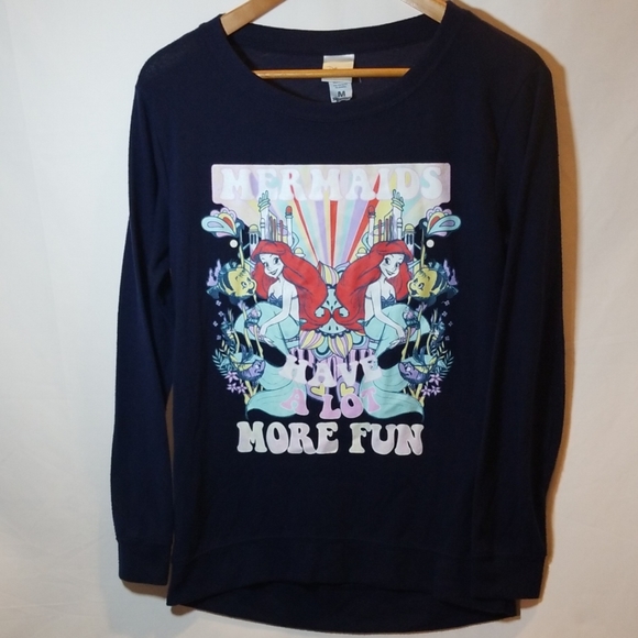 Disney | Tops | Disney Aerial The Mermaid Tunic Long Sleeve | Poshmark